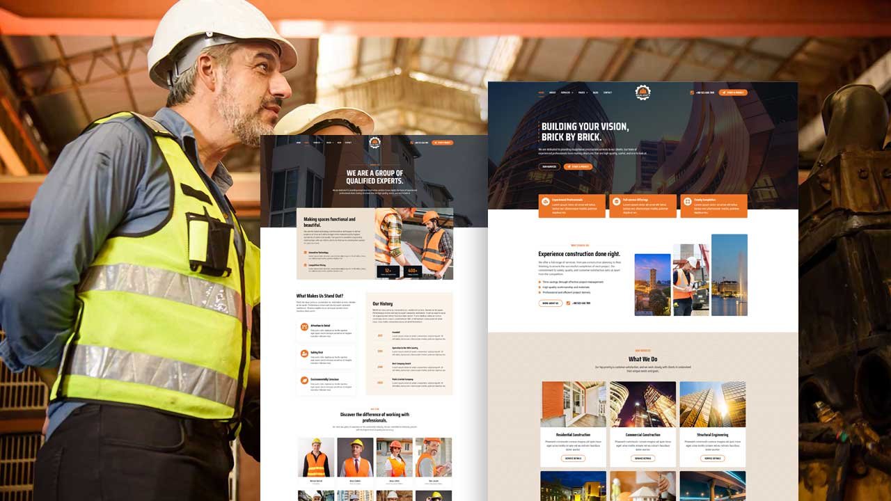 Buildify – Construction & Building Elementor Template Kit – KitPapa