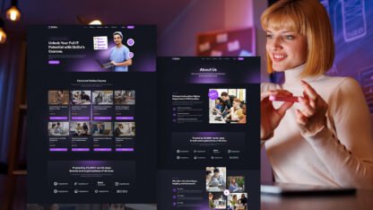 Skillio – IT Online Course Education Elementor Template Kit - KitPapa