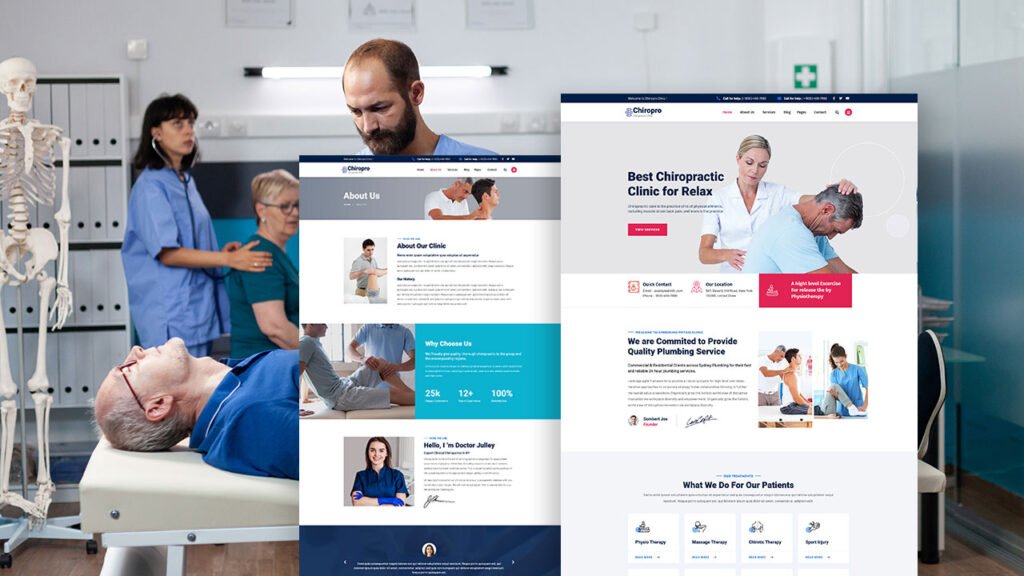ChiroPro – Chiropractor, Physiotherapy & Orthopedics Elementor Template ...