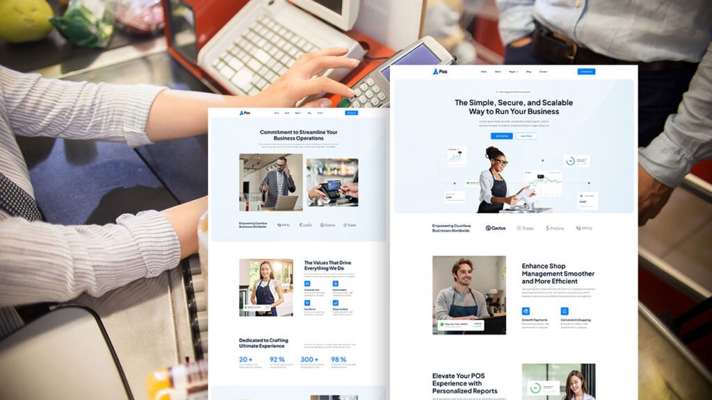 POS – Point Of Sale & SaaS Elementor Template Kit - KitPapa